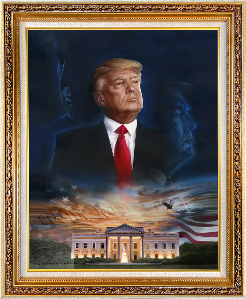 Donald Trump Painting - Get Your MAGA-Inspired Art Today! – Ray Simon Art